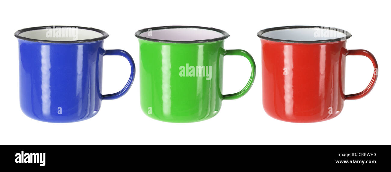 Tin cups hi-res stock photography and images - Alamy