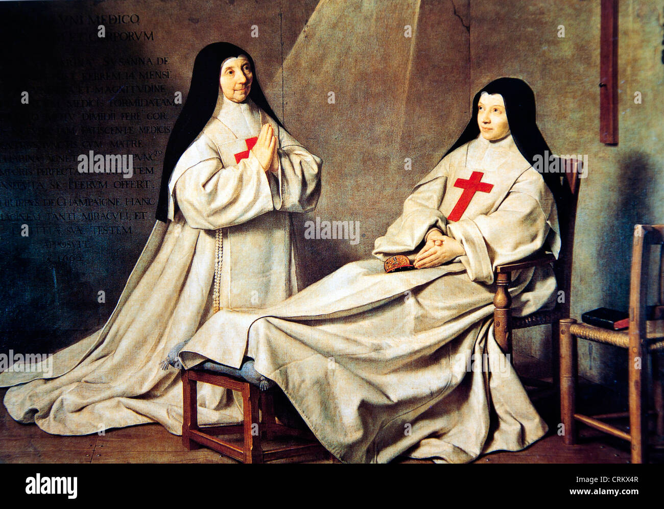 Philippe de Champaigne - Ex Voto Stock Photo - Alamy