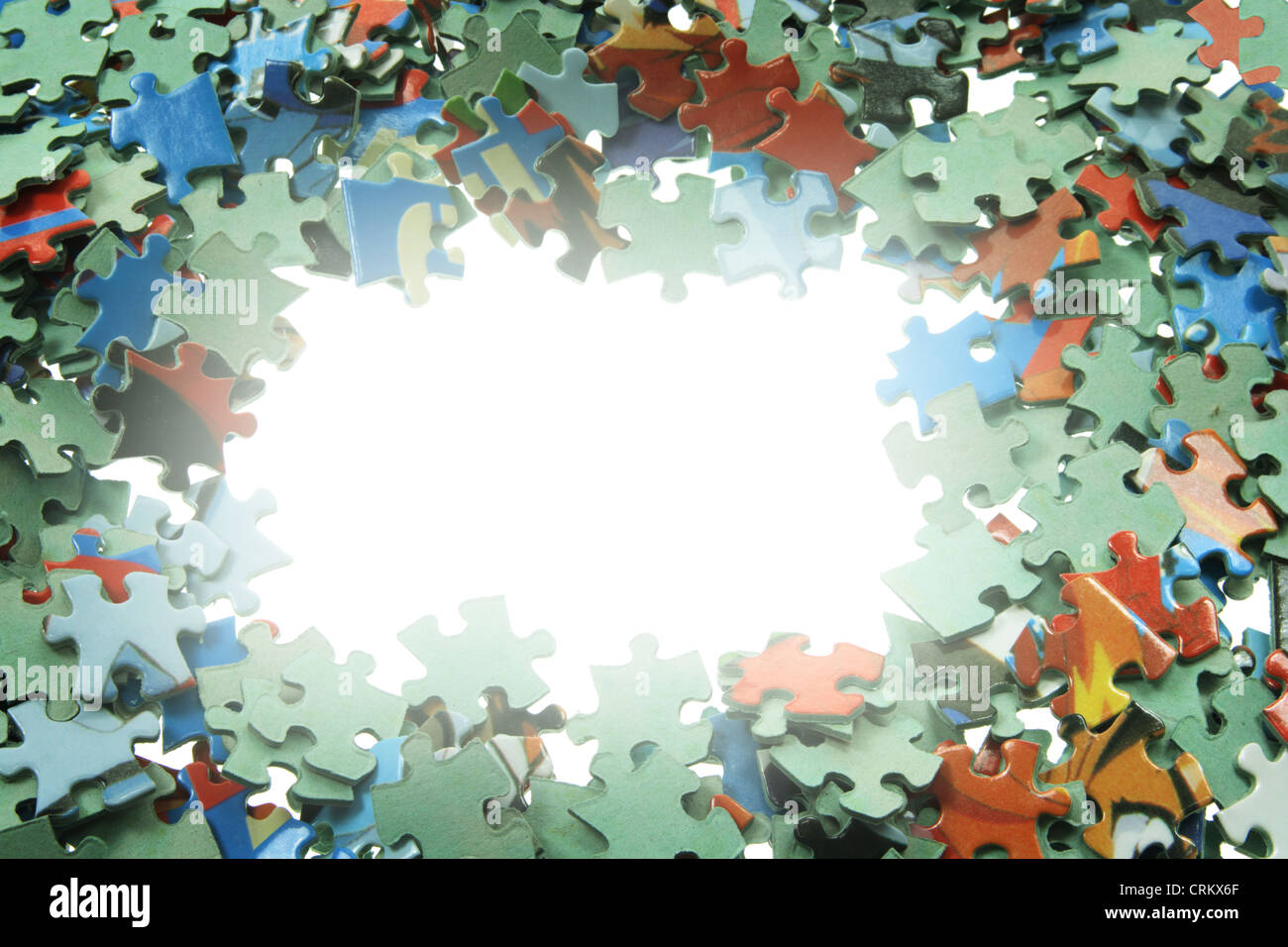 Jigsaw Puzzle Pieces Stock Photo - Alamy