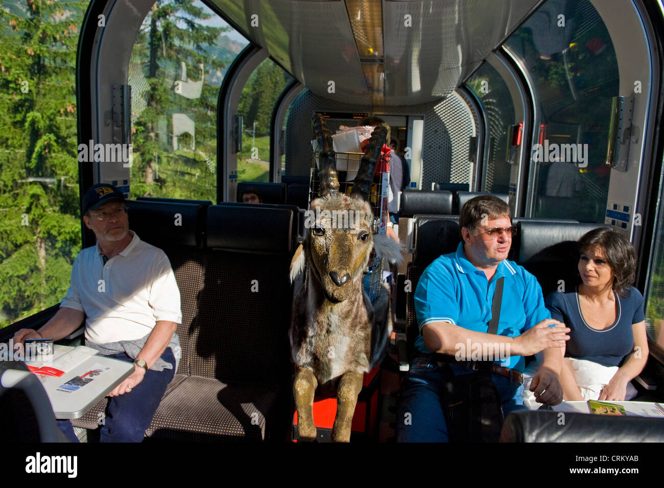 Bernina express interior hi-res stock photography and images - Alamy