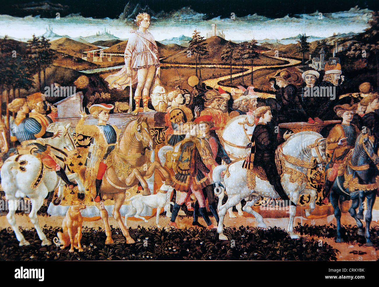 Francesco Pesellino – The Triumph of David Stock Photo - Alamy