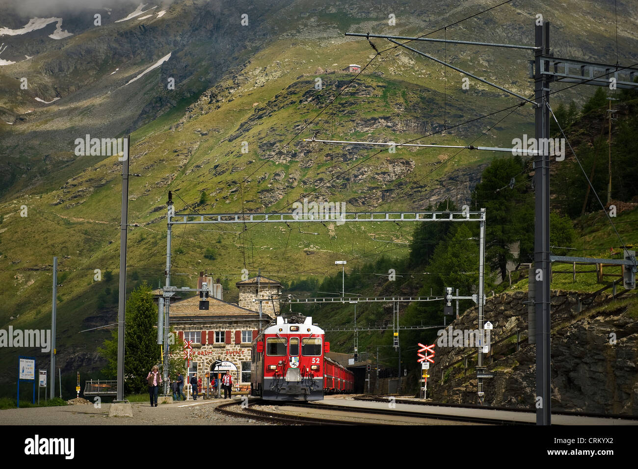 Alp grum railway station hi-res stock photography and images - Alamy
