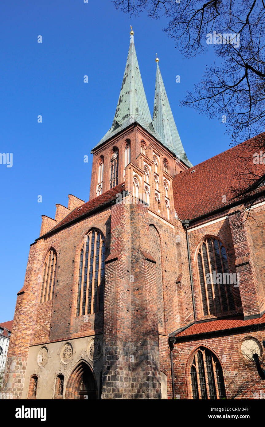 Berlin, Germany. Nikolaikirche / St Nicholas Church - oldest church in ...