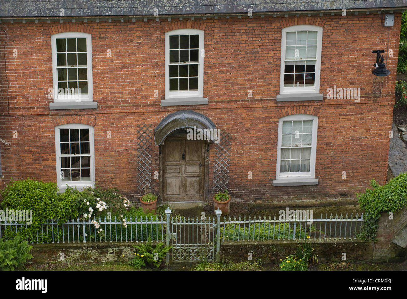 Large brick built period house with sash windows in Presteigne Powys ...