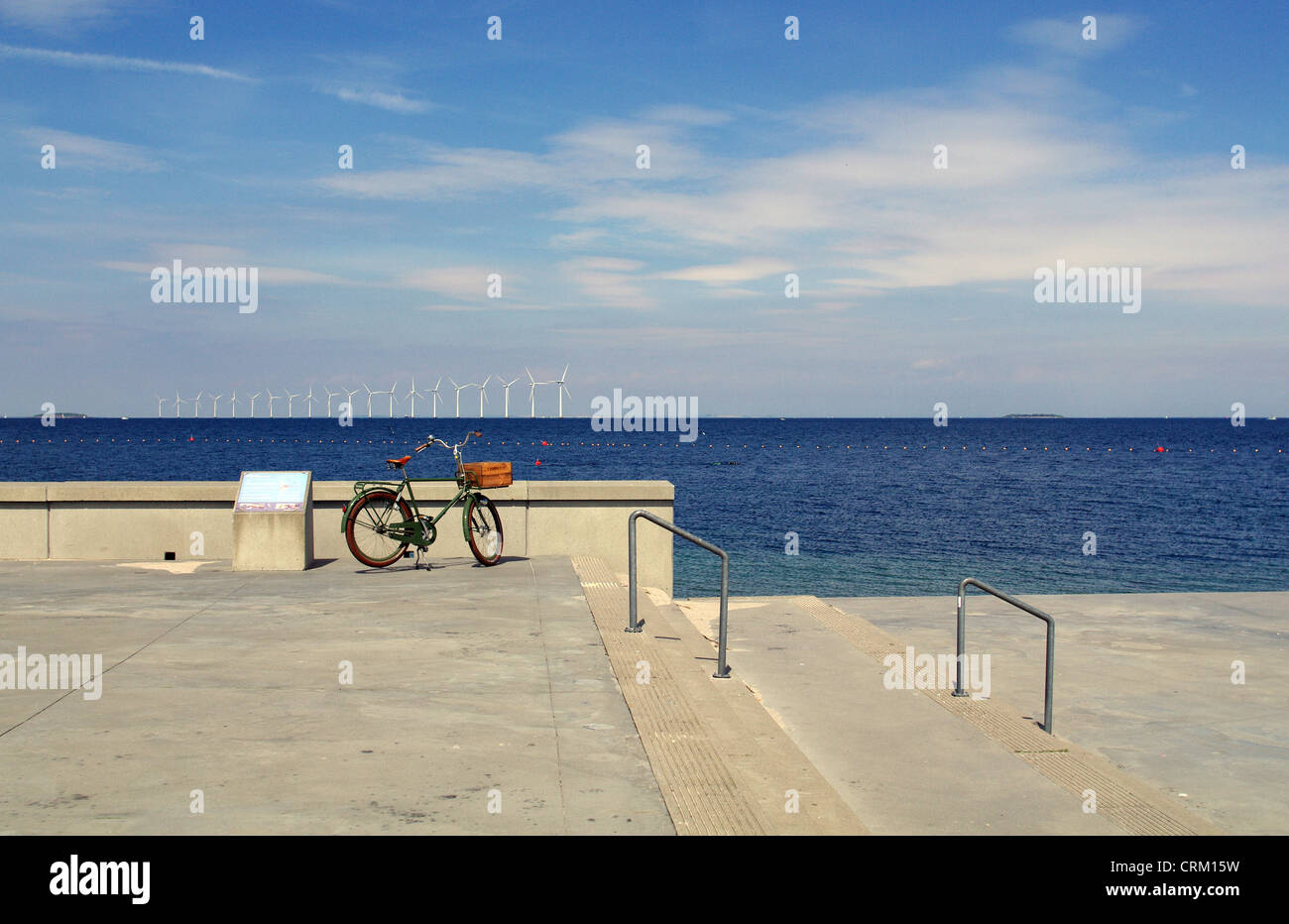 Amager Strandpark with Middelgrunden wind farm in the background ...