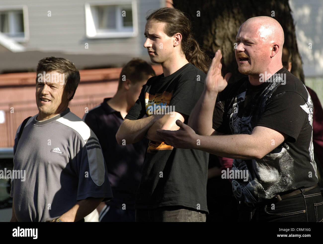 Citizens demonstrate support Jaroslav Sebesta who deadly injured with ...