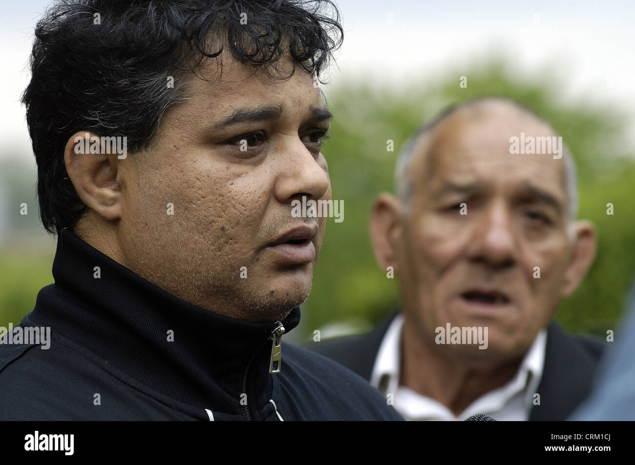 Police patrolled funeral Romany Martin Hospodi who was fatally injured ...