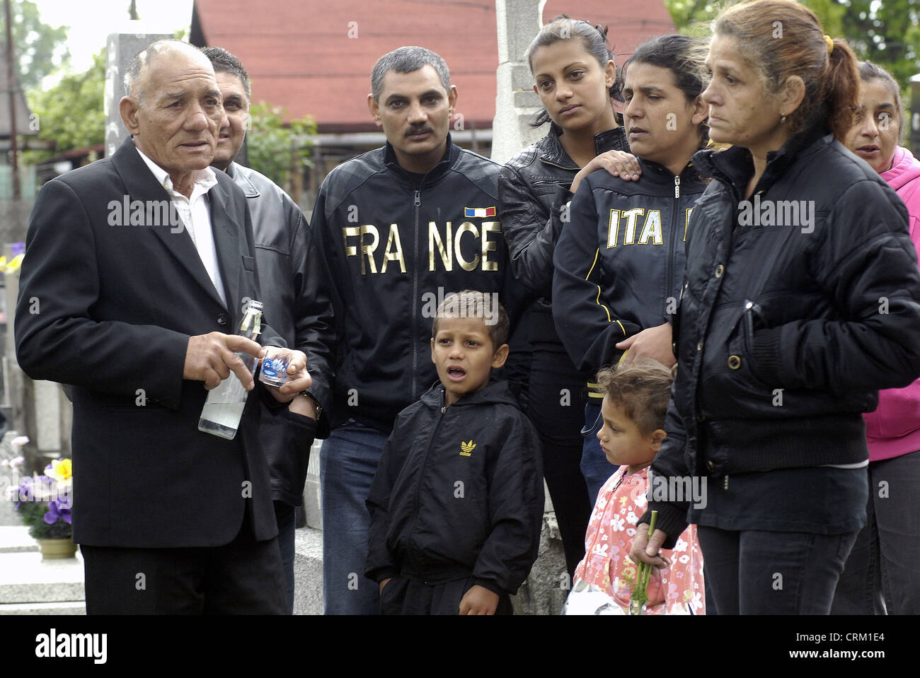 Police patrolled funeral Romany Martin Hospodi who was fatally injured ...