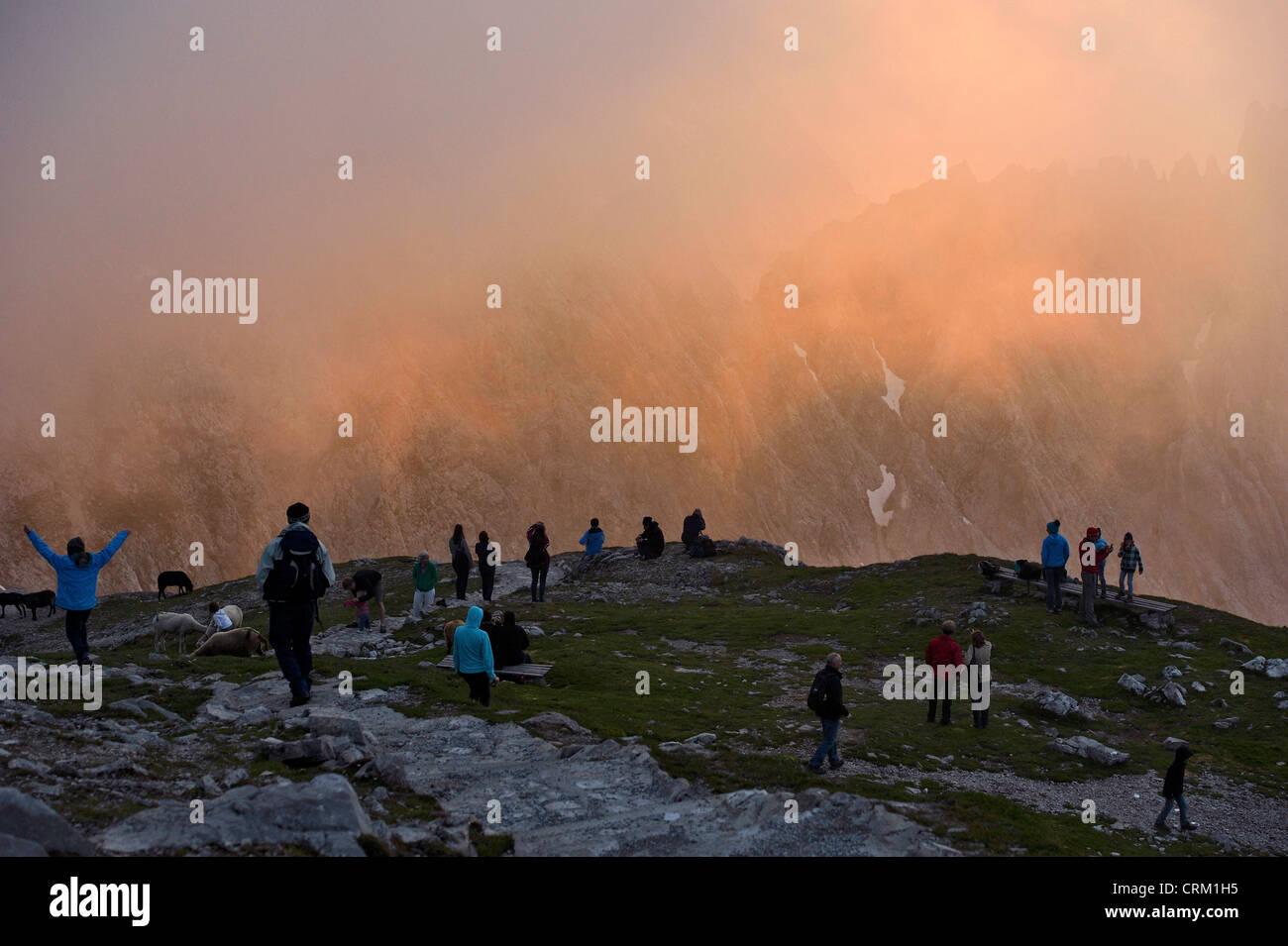 Austrian celebration for the traditional summer solstice festival ...