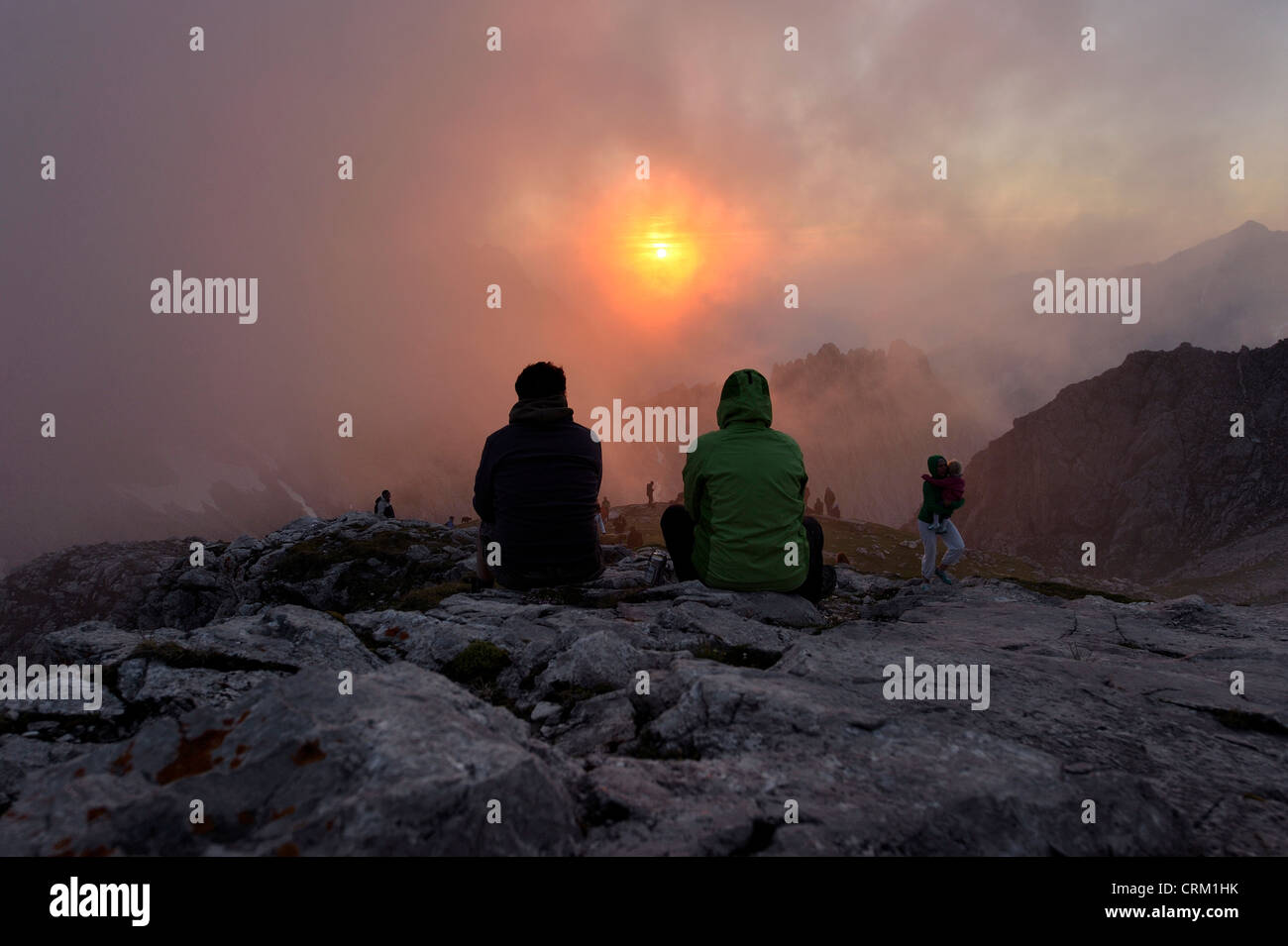 Austrian celebration for the traditional summer solstice festival ...