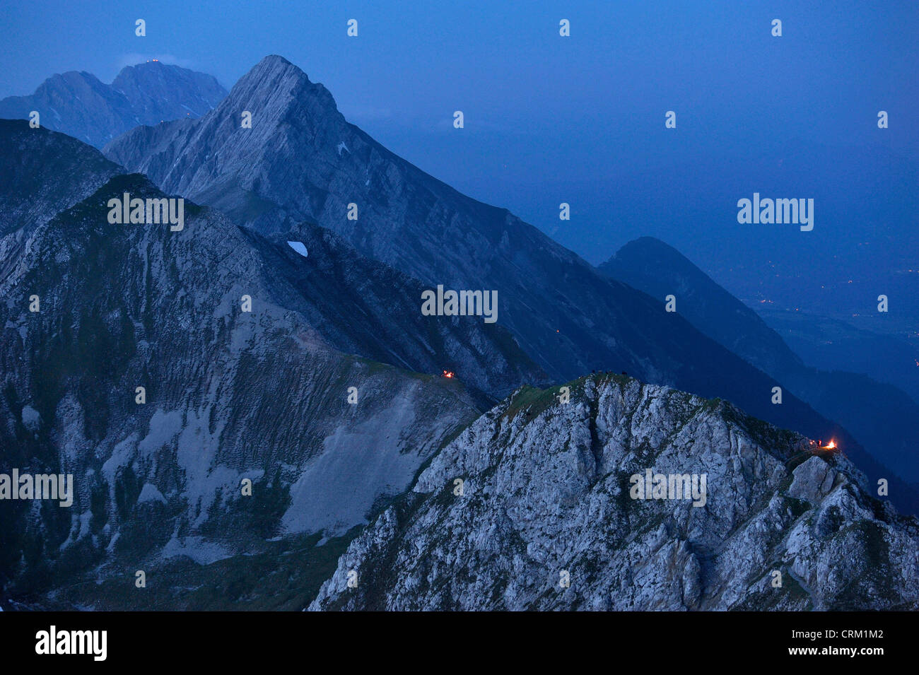 Austrian celebration for the traditional summer solstice festival ...