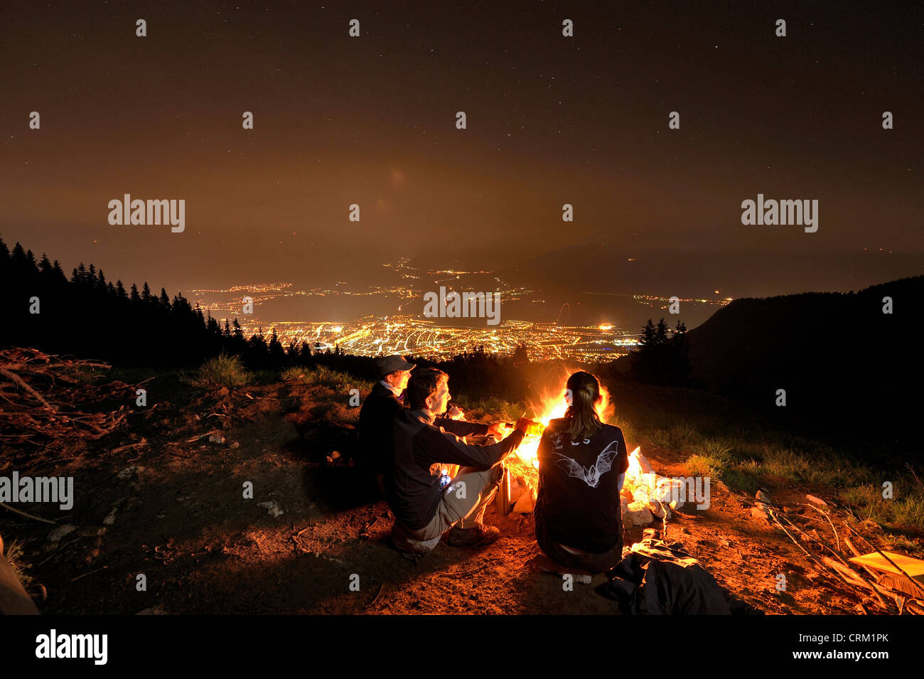 Austrian celebration for the traditional summer solstice festival ...