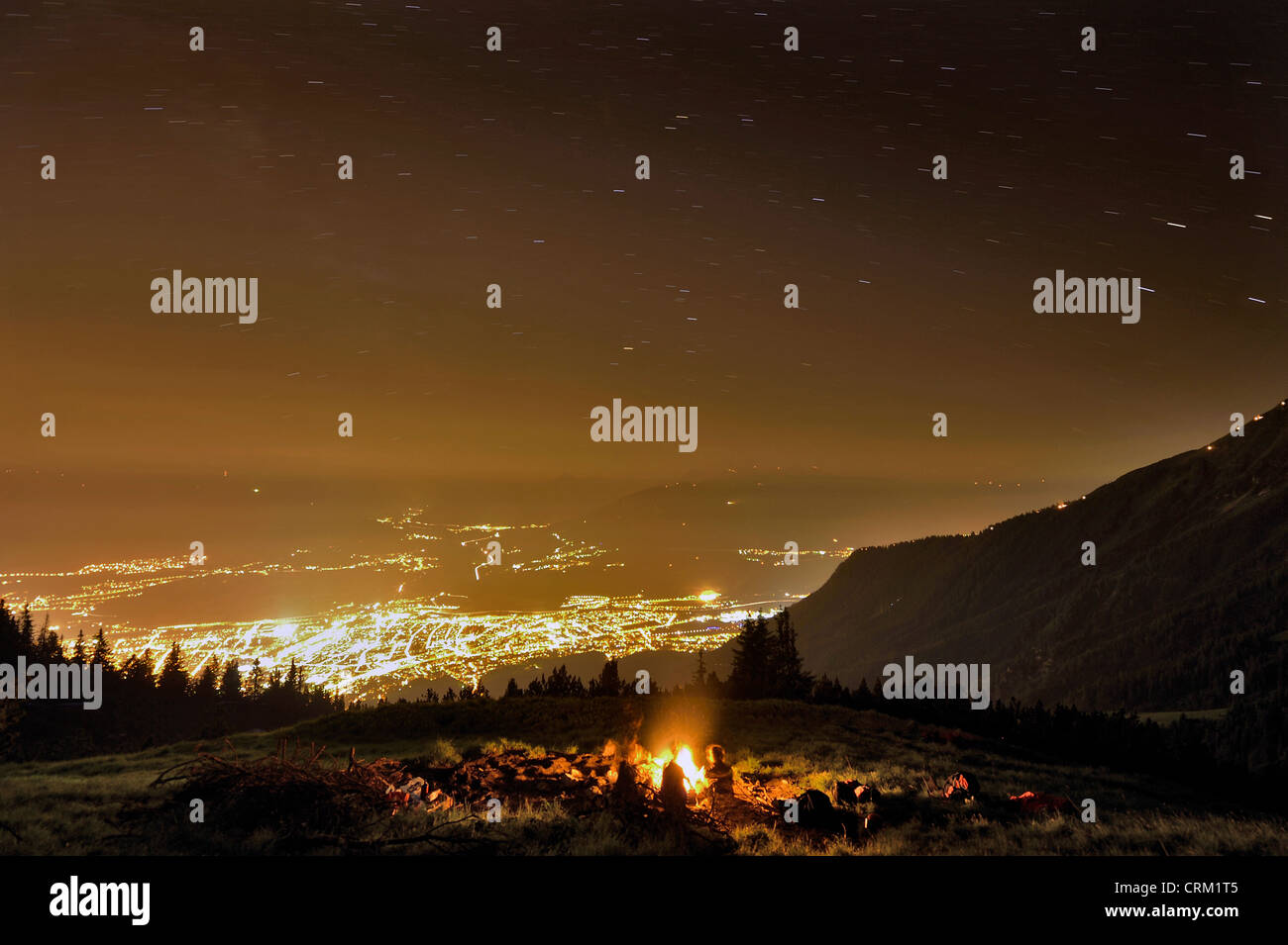 Austrian celebration for the traditional summer solstice festival ...