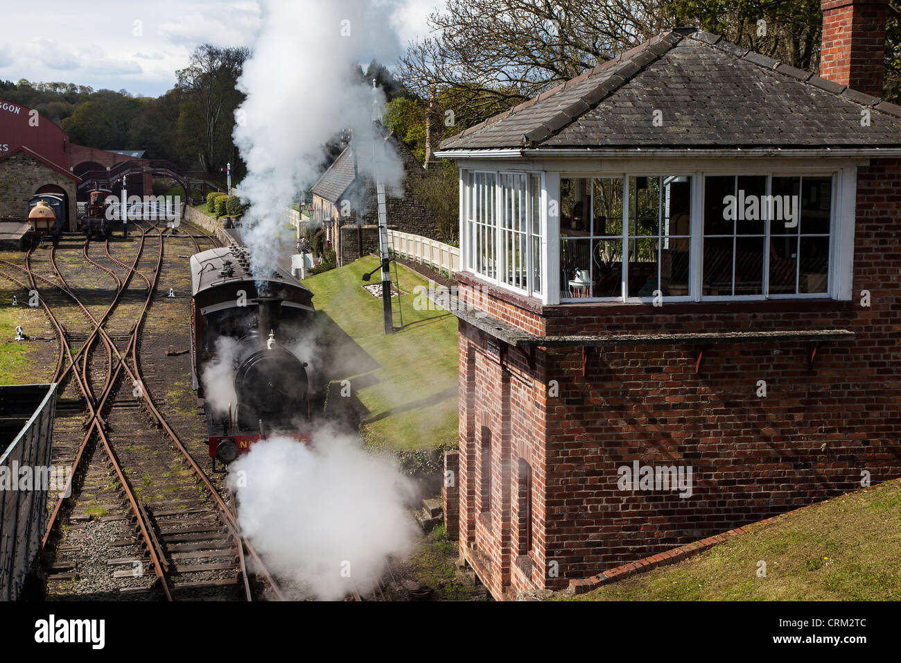 Beamish museum steam hi-res stock photography and images - Alamy