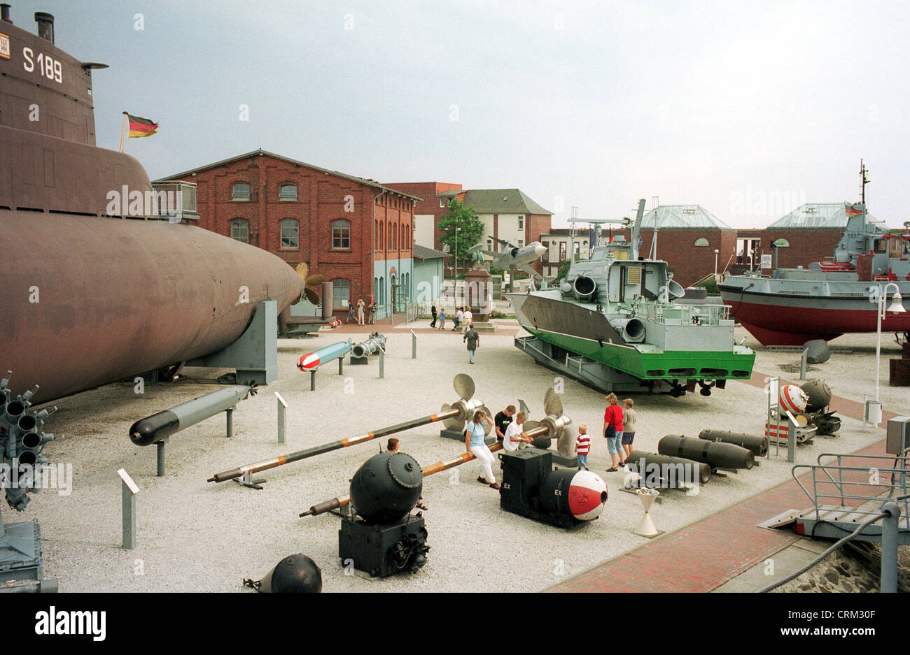 Wilhelmshaven, Freigelaende German Navy Museum Stock Photo - Alamy