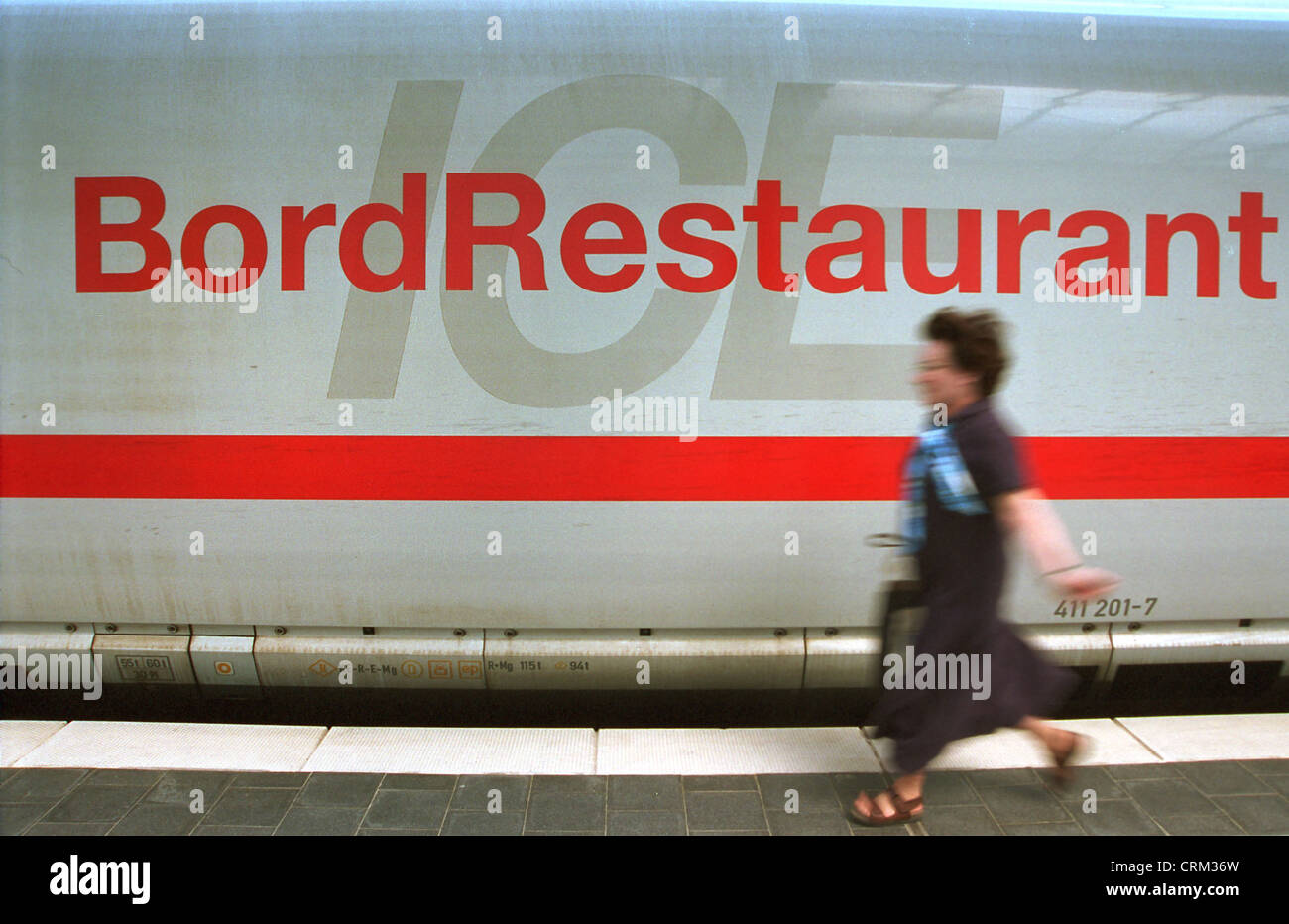 DB from outside the train restaurant Stock Photo - Alamy