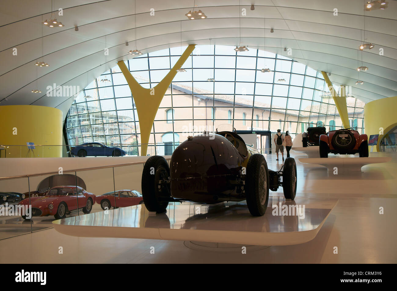 Museum Enzo Ferrari in Modena Italy on May 27 2012 Ferrari museum was ...