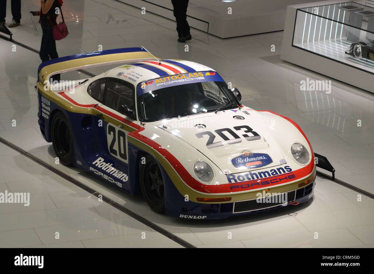 Race Cars from the Porsche Museum in Stuttgart Germany Stock Photo - Alamy