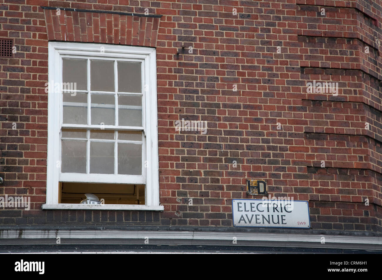Electric Avenue Street sign, Brixton London Stock Photo - Alamy