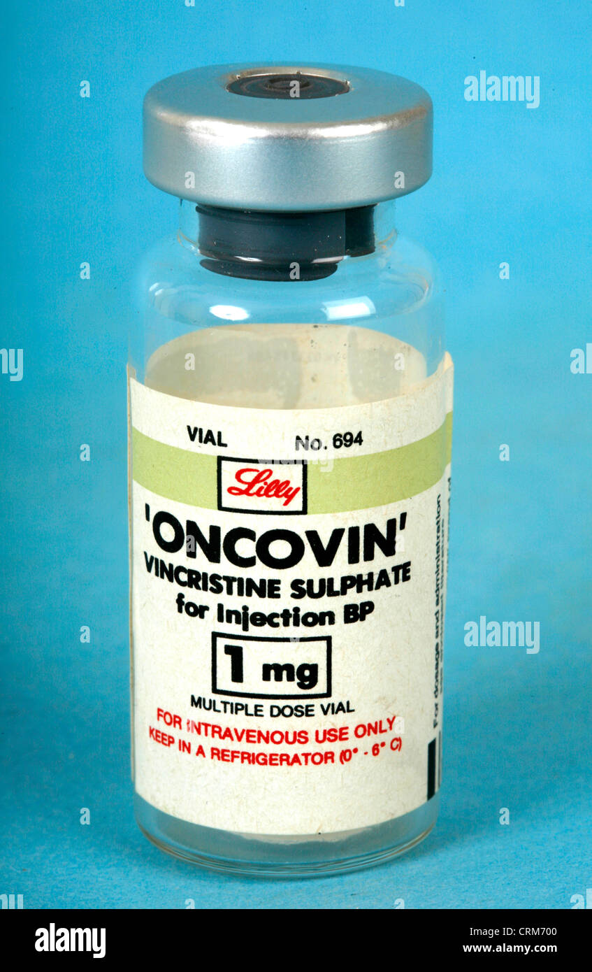 Oncovin Used for the treatment of various cancers, stopping cancers ...