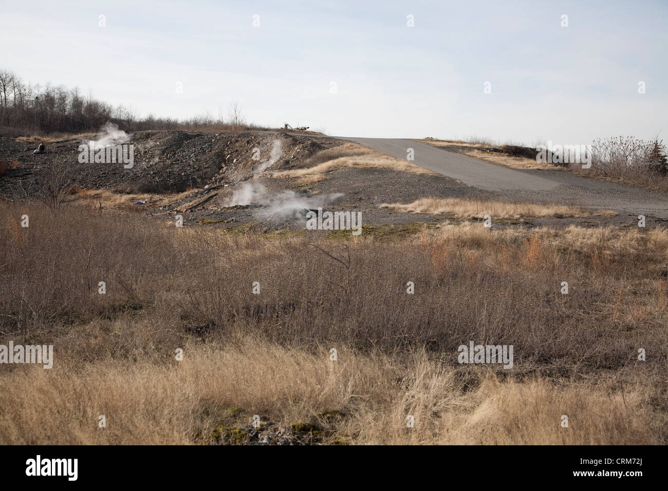 Centralia mine smoke hi-res stock photography and images - Alamy