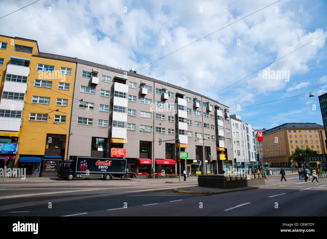 Kurvi the junction of Hämeentie and Helsinginkatu streets Kallio ...