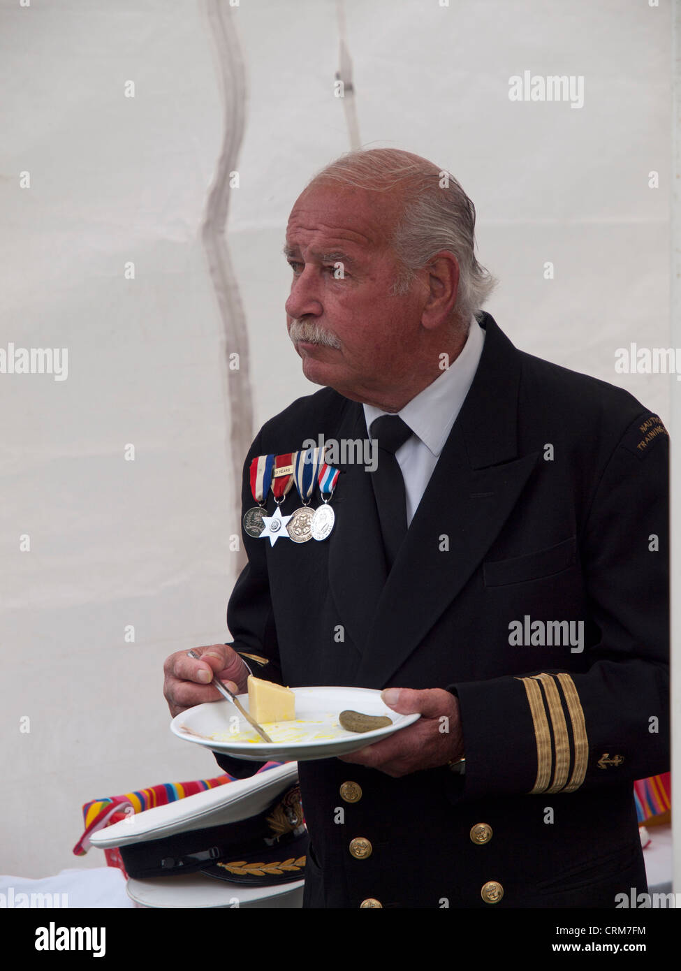 Retired navy officer hi-res stock photography and images - Alamy