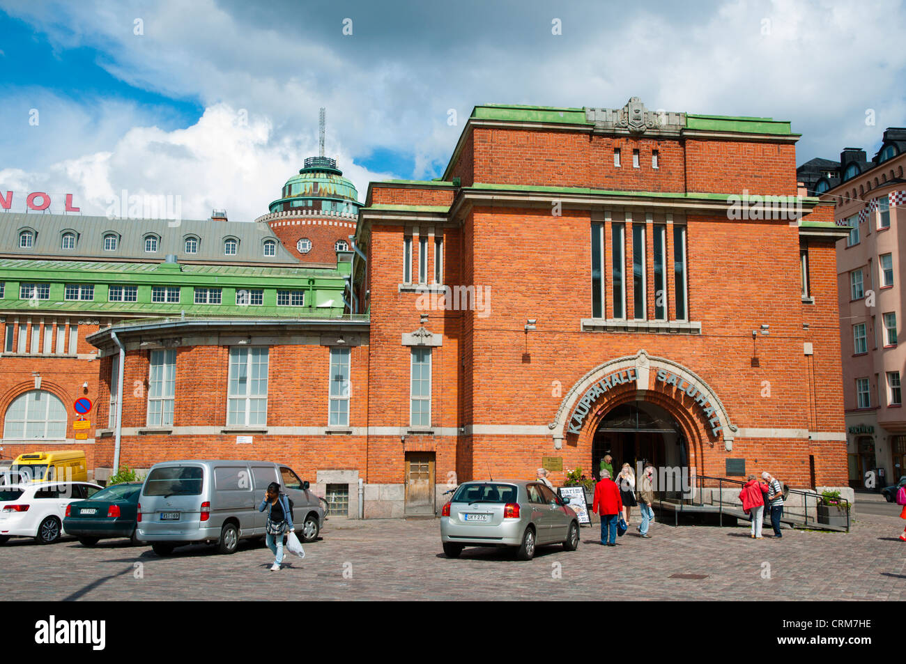 Hakaniemen Kauppahalli the Hakaniemi market hall (1912) at ...