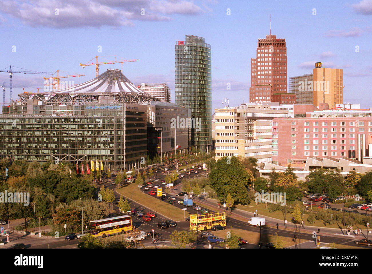 Cityscape: Area at the Potsdamer Platz in Berlin Stock Photo - Alamy
