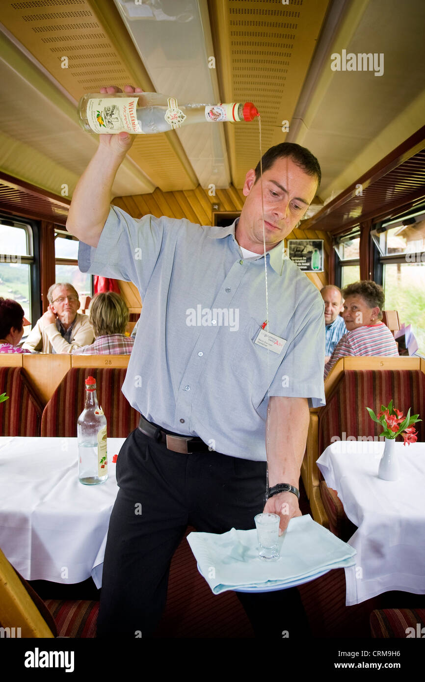 Glacier express restaurant hi-res stock photography and images - Alamy