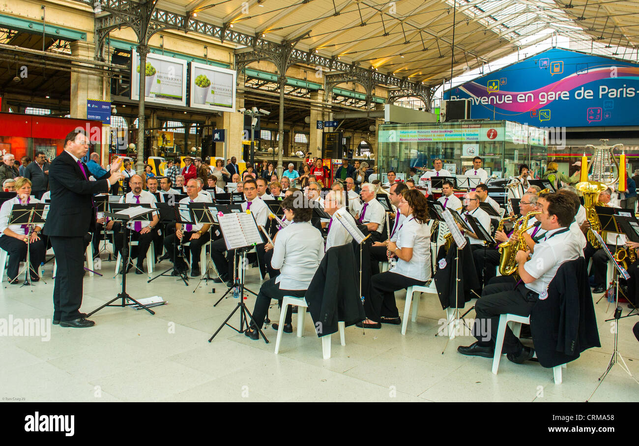 World Music Day, Paris, France, Large Crowd of People, sitting, Hall ...