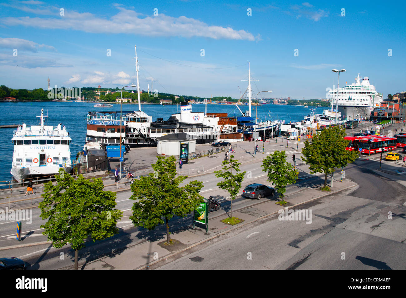 Slussen area Södermalm district Stockholm Sweden Europe Stock Photo - Alamy