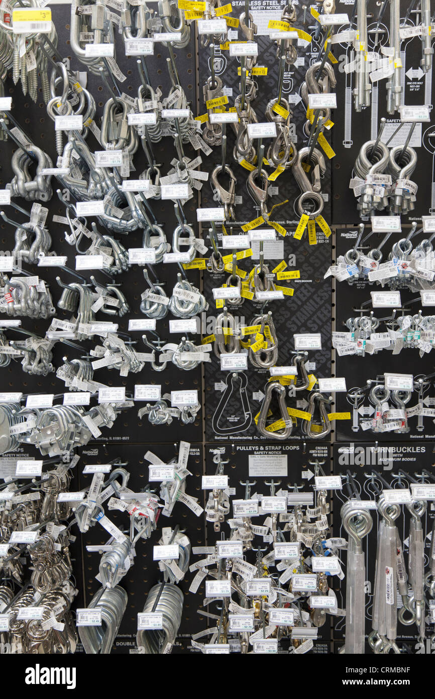 View of a hardware store Stock Photo - Alamy