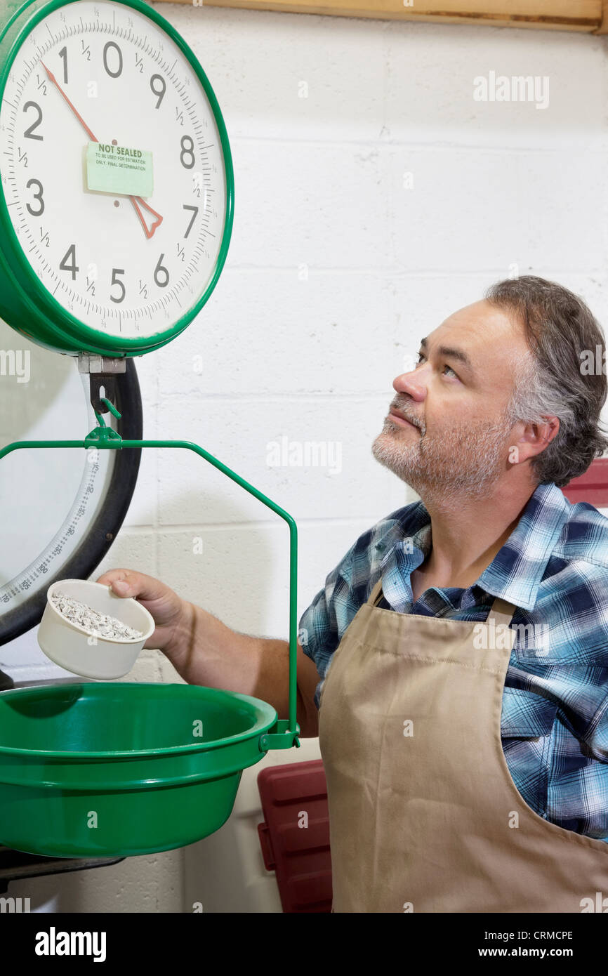 Man weight scale hi-res stock photography and images - Alamy