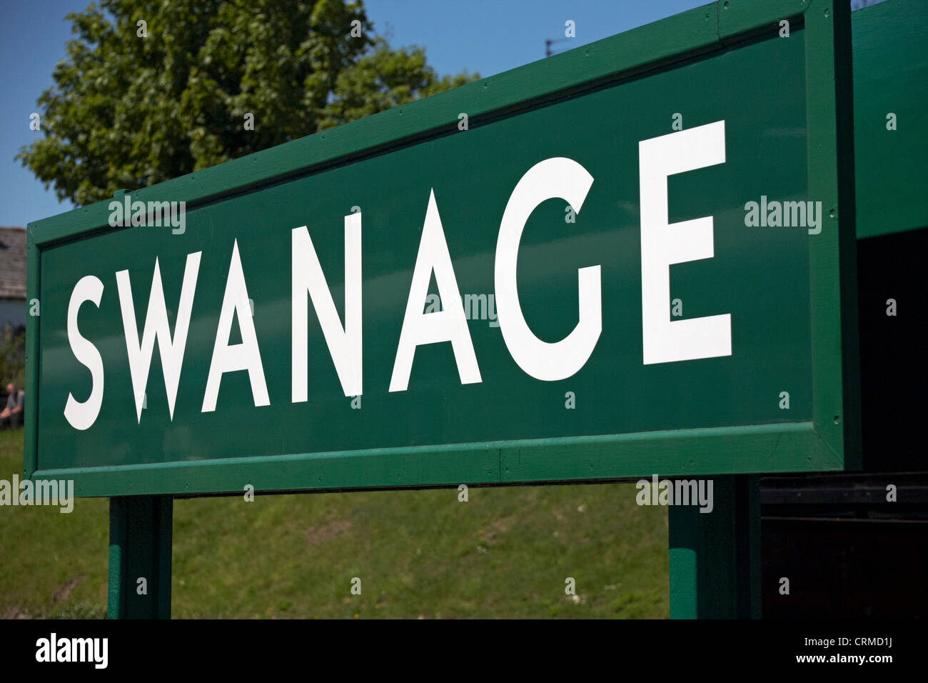 Swanage railway sign hi-res stock photography and images - Alamy
