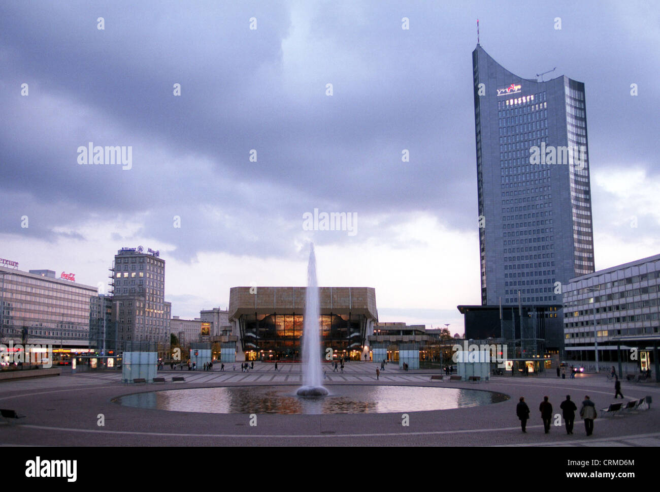 Augustusplatz in Leipzig Stock Photo - Alamy