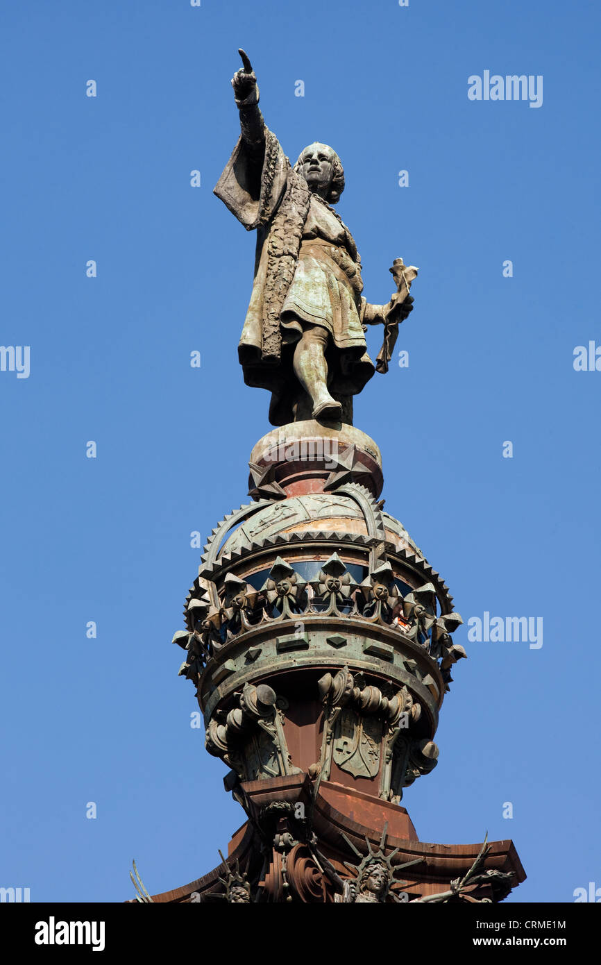 Monument christopher columbus cristóbal hi-res stock photography and ...