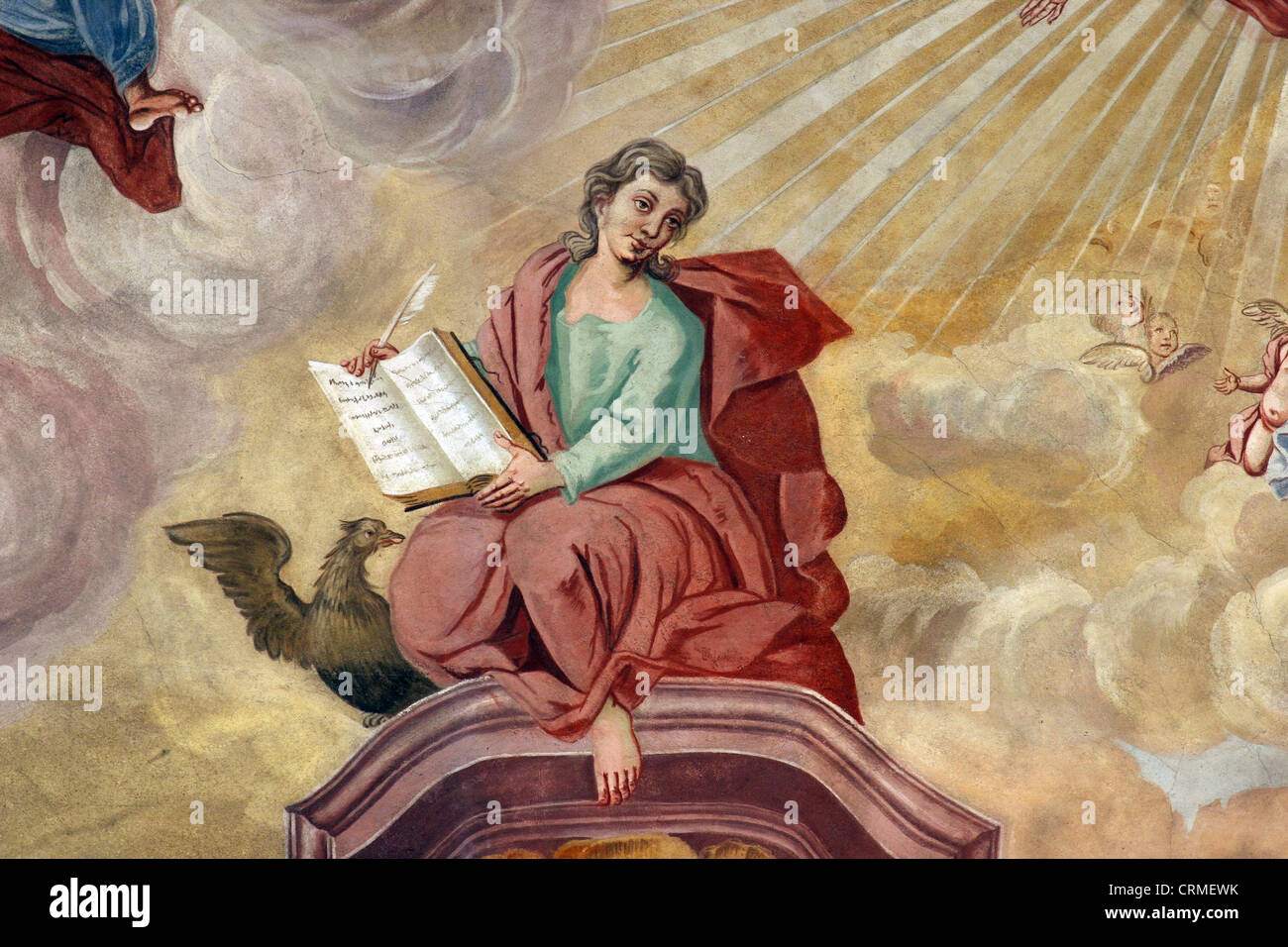 Saint John the Evangelist Stock Photo - Alamy