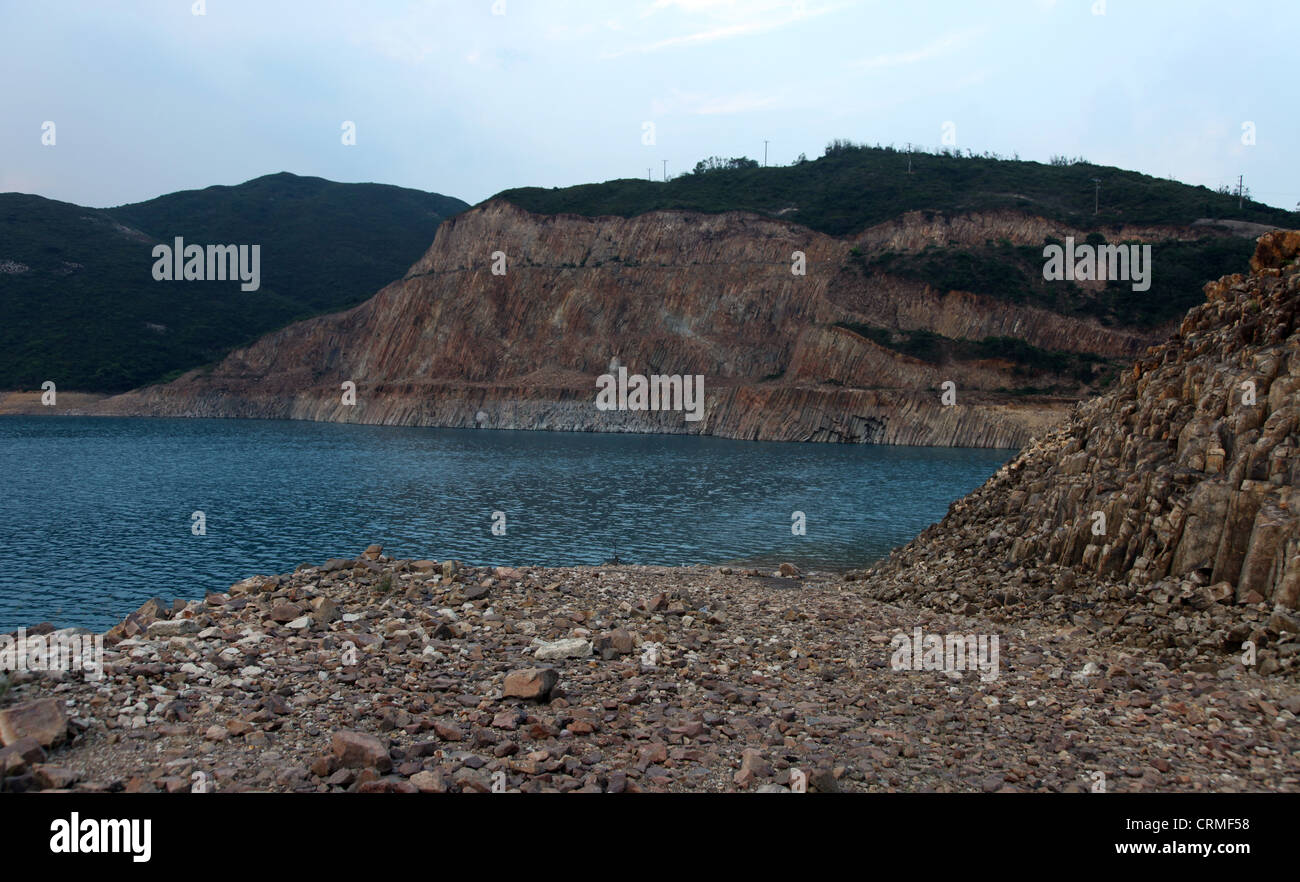 It's a weird natural look of rocks and stones in the new territories of ...