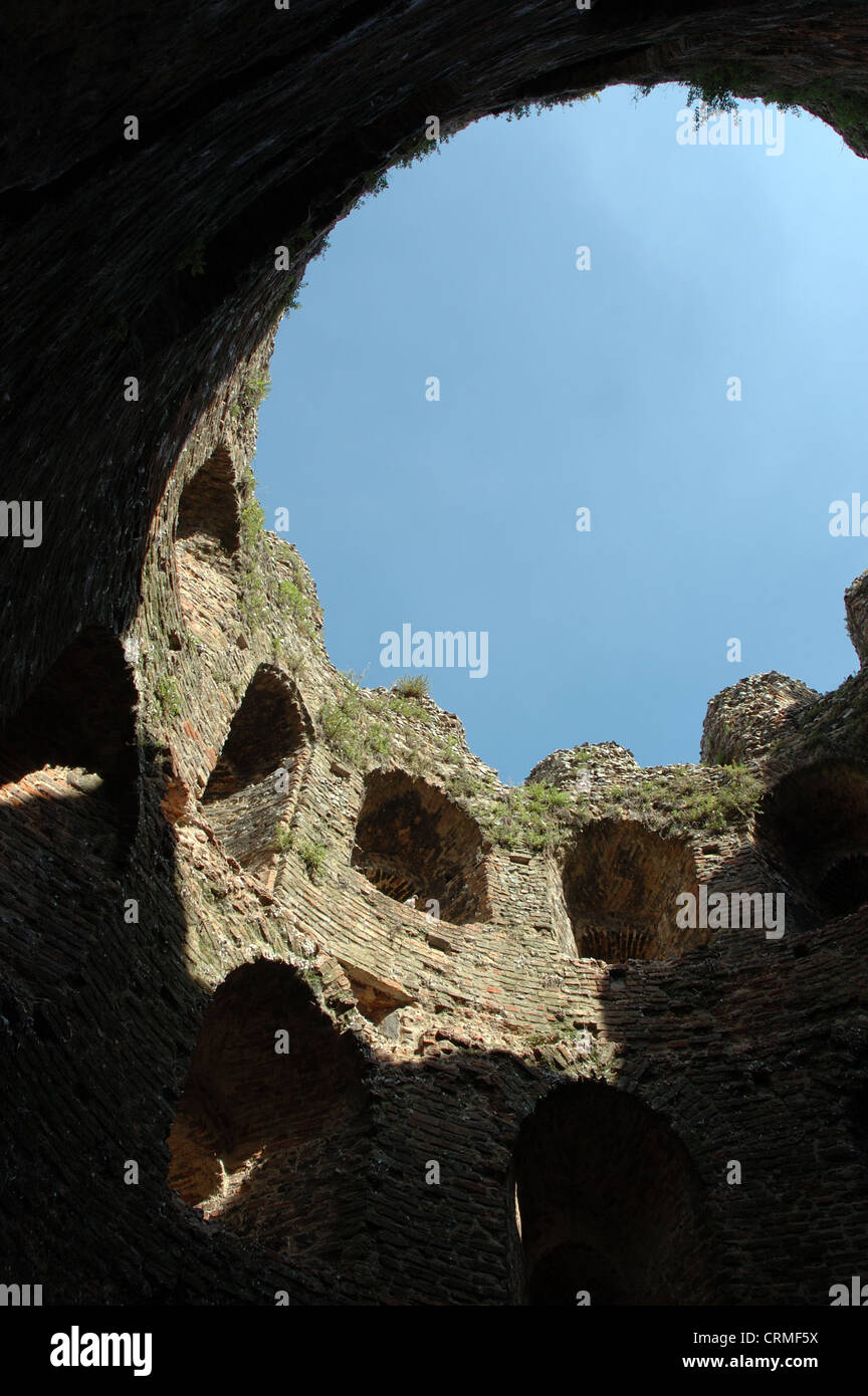 Interior of Cow Tower, Norwich, Norfolk Stock Photo - Alamy