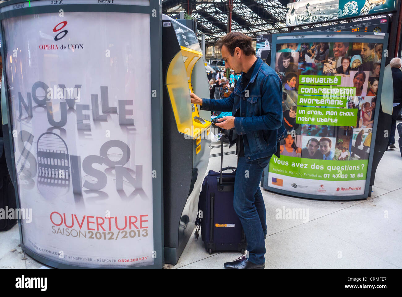 Choosing consumer technology business railway posters hi-res stock ...