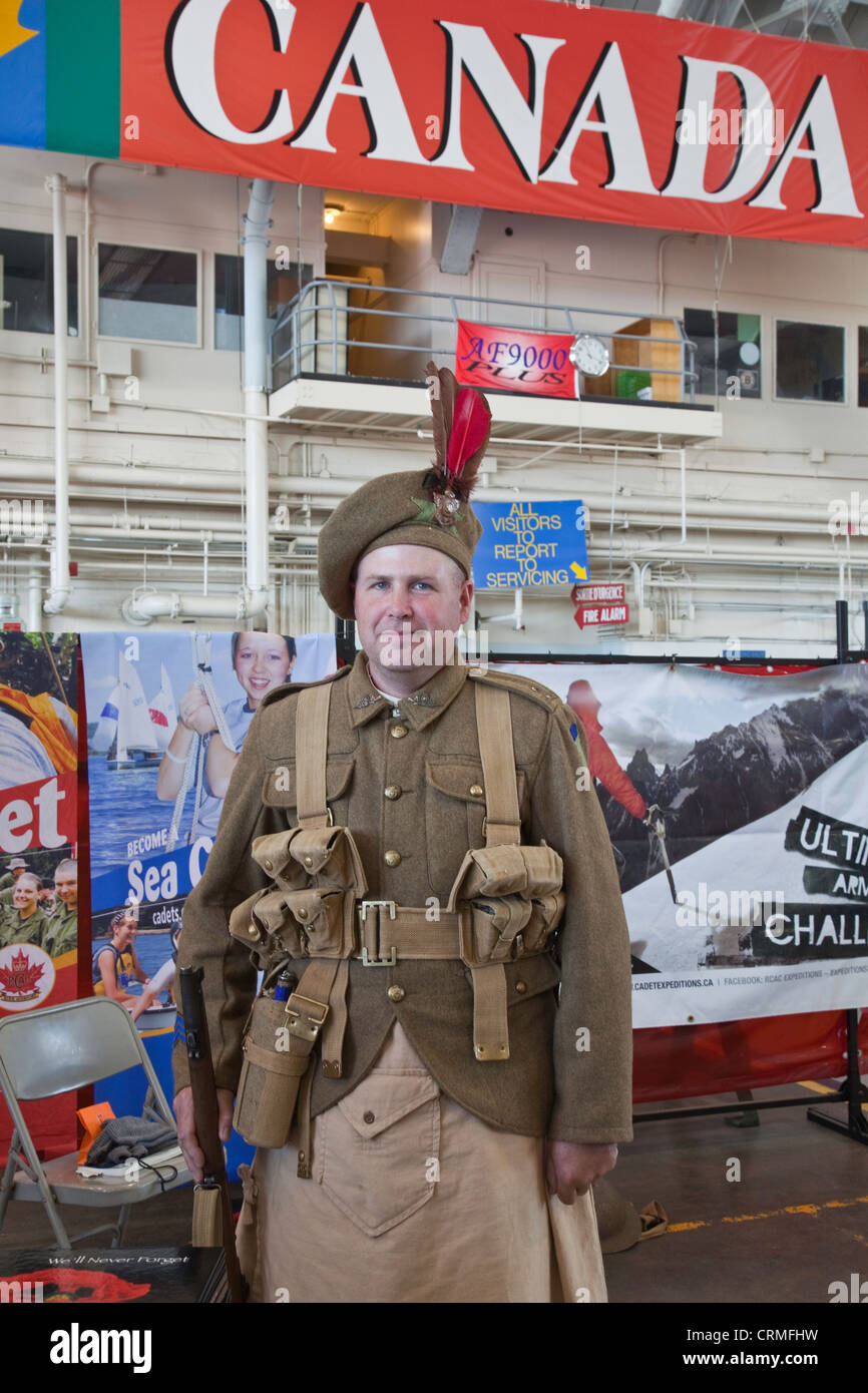 Canadian Forces Day and reenactment from the period of 1812 as British ...