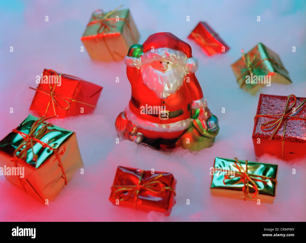 Small santa figure hi-res stock photography and images - Alamy
