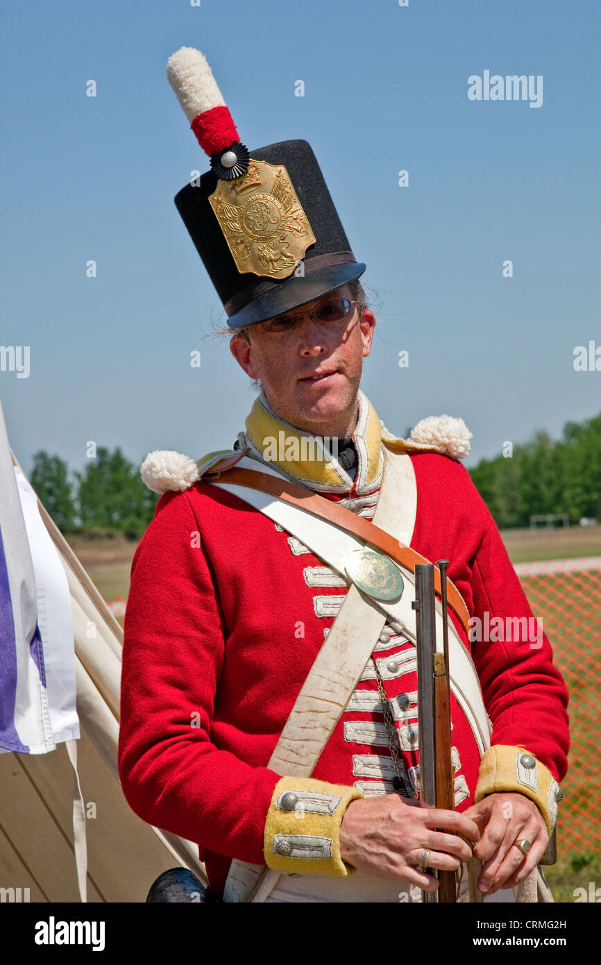 Canadian Forces Day and reenactment from the period of 1812 as British ...