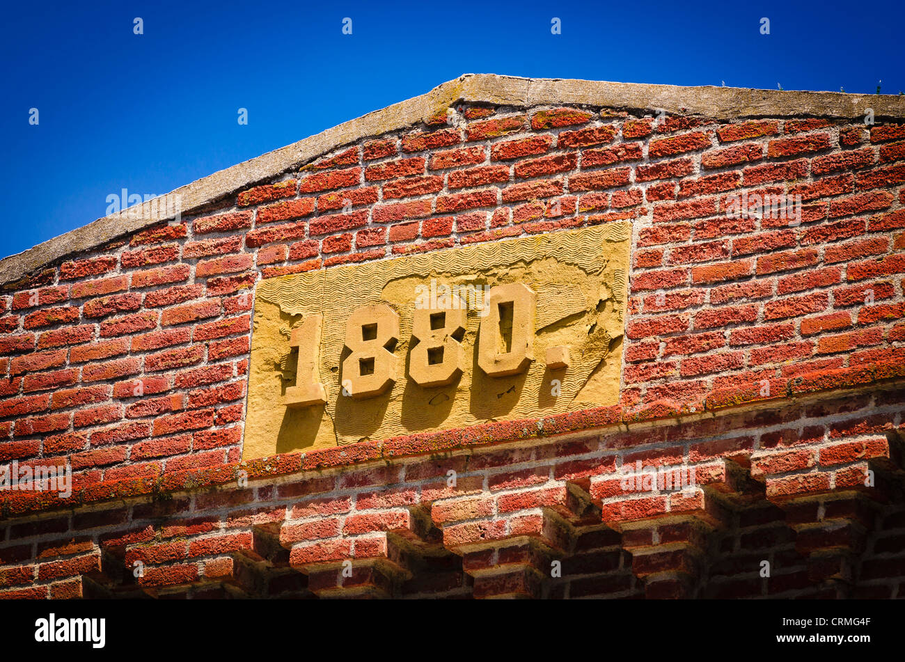 Brick Building Exterior 1800s Stock Photos & Brick Building Exterior ...