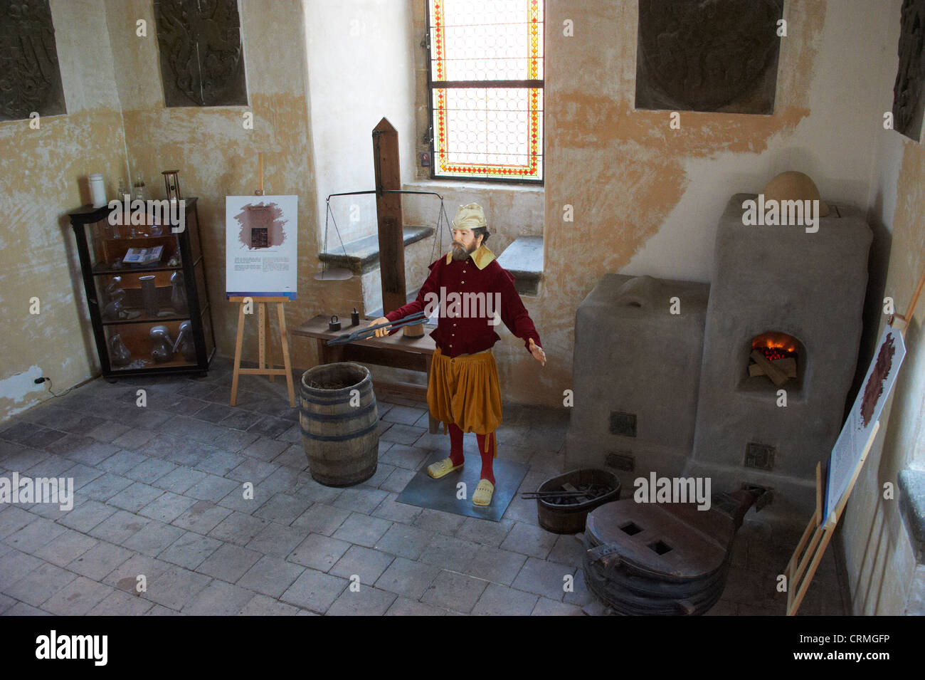 Museum inside Malostranska Mostecka Tower, Lesser Town Bridge Tower ...