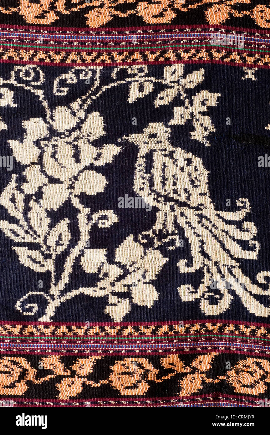 tribal textile from maumere, flores, indonesia Stock Photo - Alamy