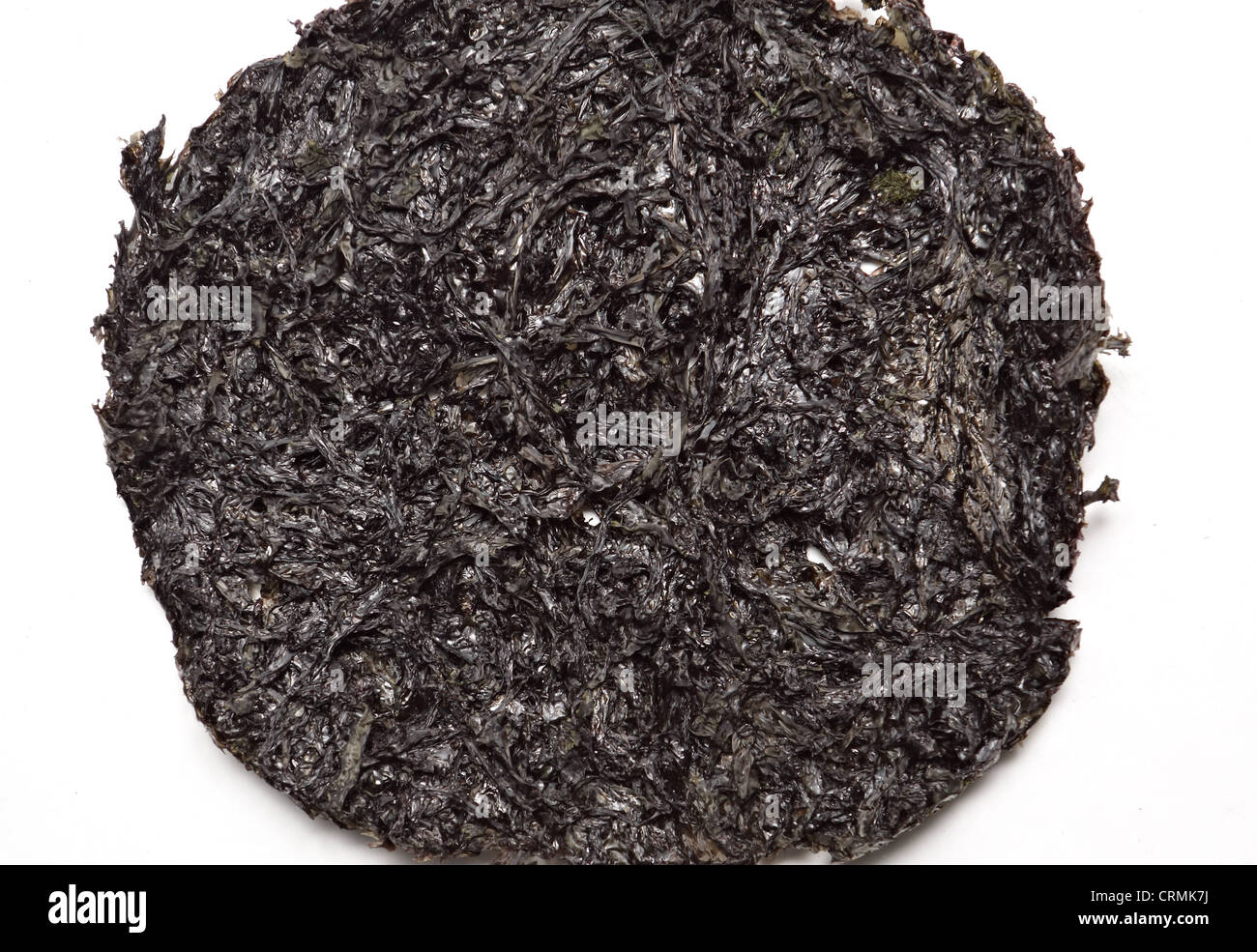 One type of dried seaweed commonly used for salads and soups Stock ...