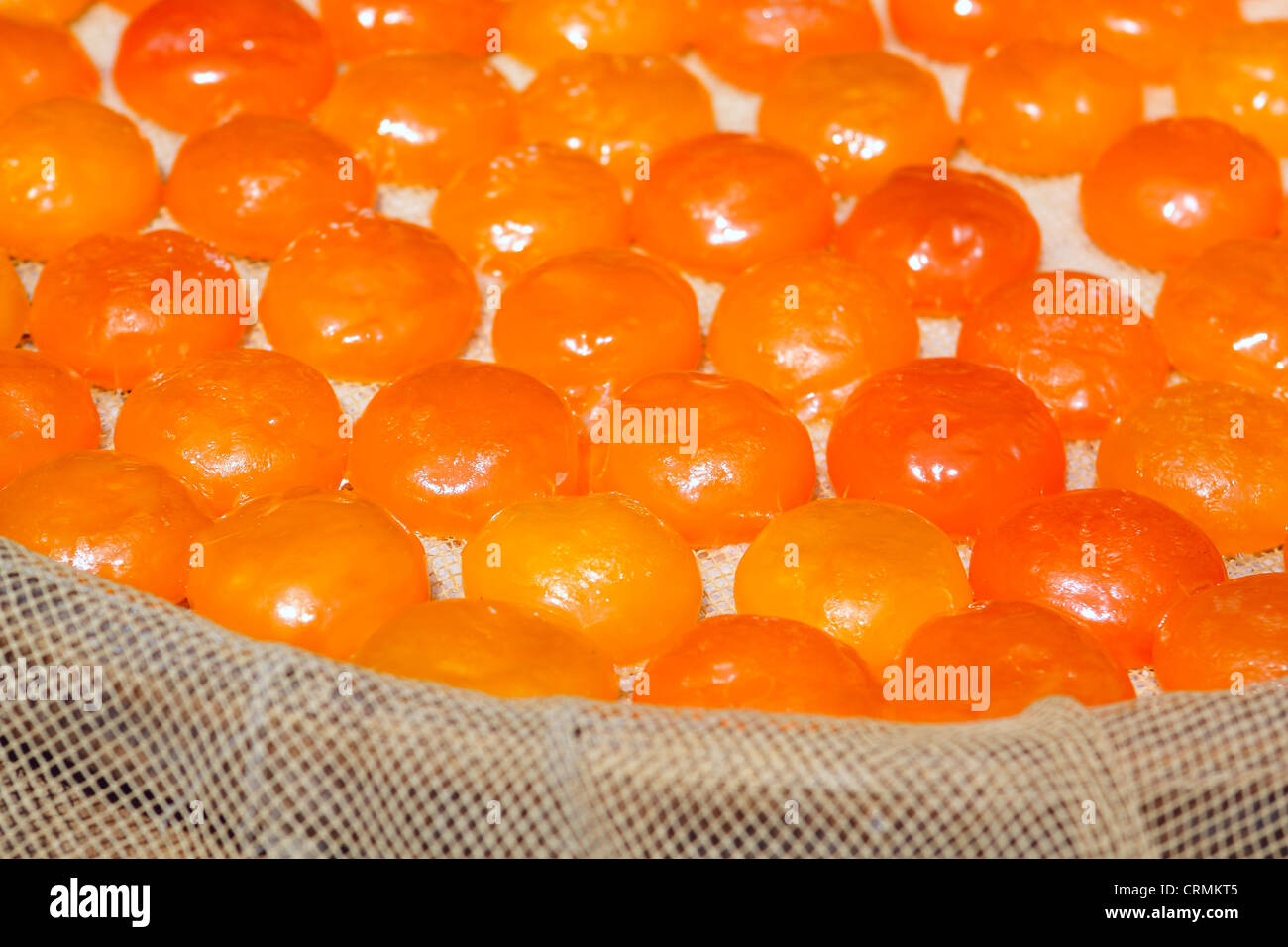 Salted and sun dried yolks of duck eggs Stock Photo - Alamy