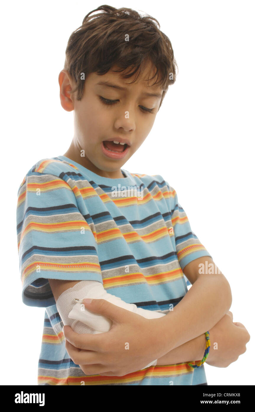Bandaged elbow hi-res stock photography and images - Alamy